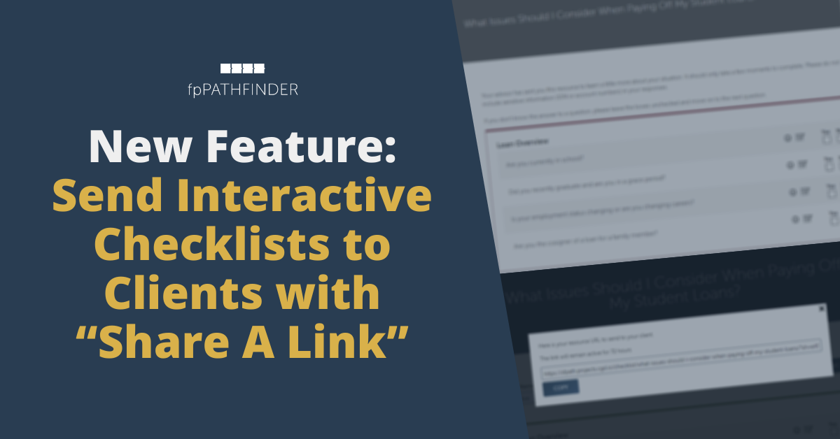 fpPathfinder | Registration | New Feature: Send Interactive Checklists ... fpPathfinder | Registration | New Feature: Send Interactive Checklists ...